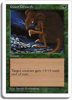Giant Growth Card | Giant Growth Magic The Gathering Card